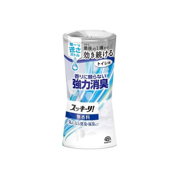 アース製薬 スッキーリ！ トイレ用 無香料　 (400mL) トイレ用 消臭・脱臭 Sukki-ri!　JANコード：4901080649218　