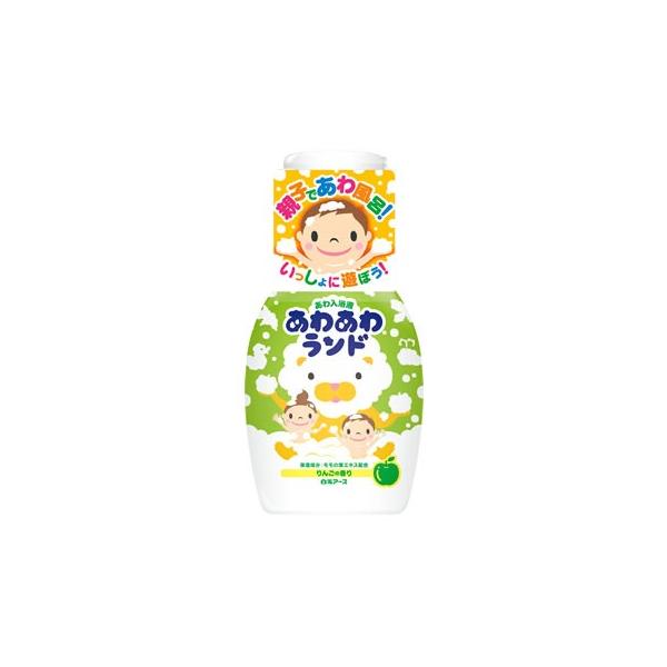 白元アース　あわあわランド　りんごの香り　(300mL)　入浴剤　泡風呂　JANコード：4901559226575　【入浴剤CP】【あったかグッズ】
