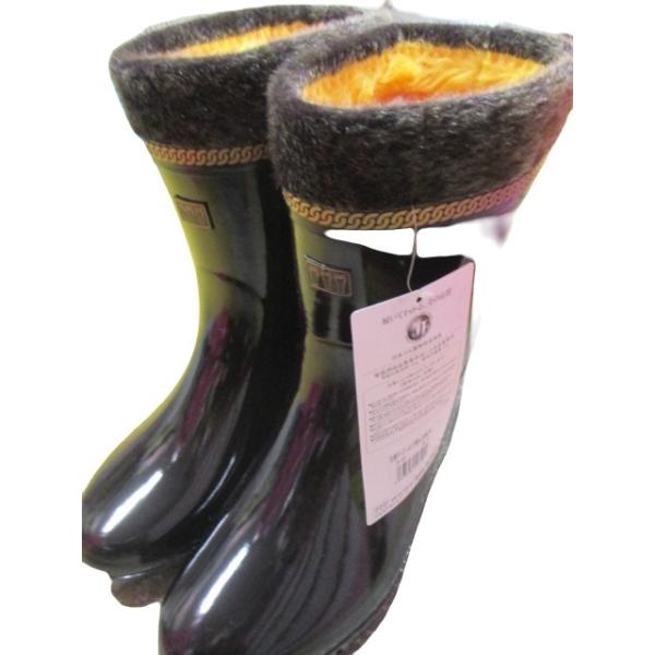 ミツウマの定番メンズラバーブーツ！！◇内 寸：230mm　総丈：260mm◇重 量：約720ｇ(片足・26.0cm)・3mmメッシュウレタン裏布で冬場の寒冷地・北海道でも対応する暖かいインナーを使用・履き口にはハイパイル(ボア)が付いていて...