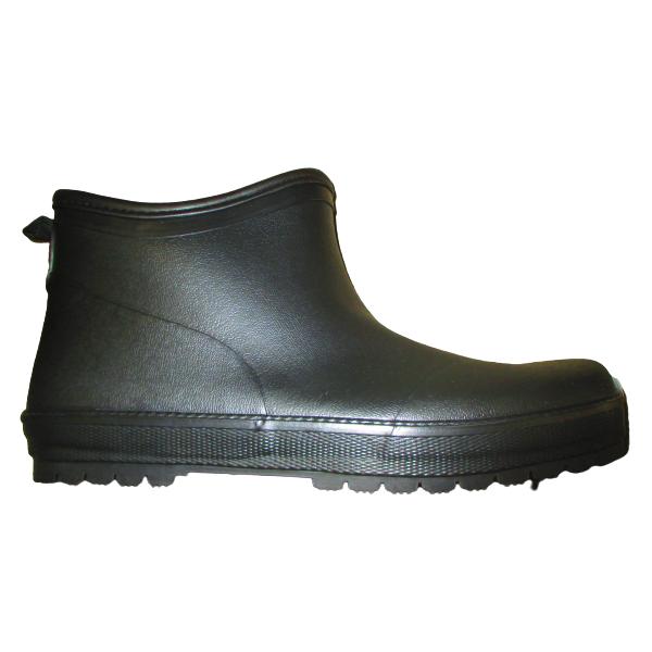 脱ぎ履きしやすいショートレインブーツガーデニング・洗車など軽くて使いやすいショートタイプラバーブーツの完全防水です。裏地は足触りのの良い、定番のメリヤス裏布です。カップインソール付き。EEE相当の幅広で脱ぎ履きしやすいデザインです。定価：5...