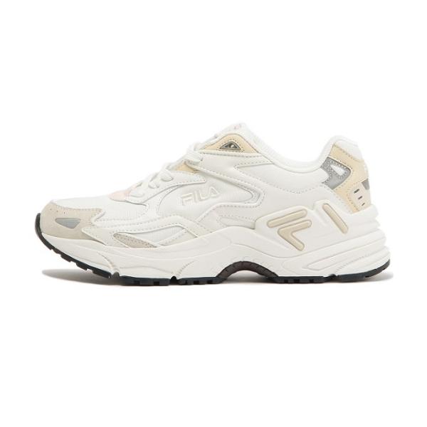 二度見したくなる逸足。FILAのデイリージョガーを代表するFILA”CATAPULT（カタパルト）”23年SS新色。春夏シーズンのデイリーカジュアルに使いやすいクッショニングタイプのランニングモデルのカジュアルシューズ。複数の素材を重ねて構...