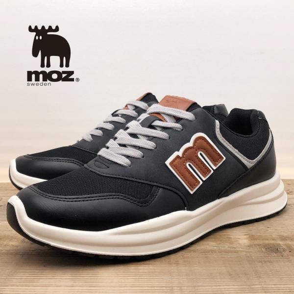 メンズスニーカー moz モズ 新色 追加 軽量 ソフト クッション ソール 黒 紺 赤 茶 灰 ネイビー レッド グレー ブラック ブラウン 靴 :moz-2274:靴工房あきまい - 通販 ...