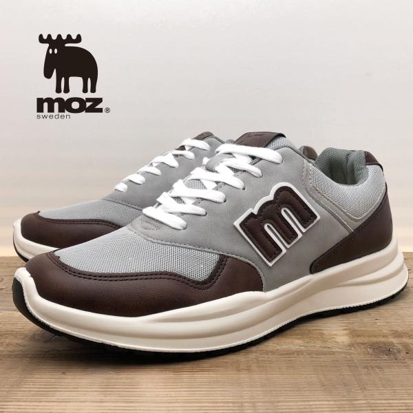 メンズスニーカー moz モズ 新色 追加 軽量 ソフト クッション ソール 黒 紺 赤 茶 灰 ネイビー レッド グレー ブラック ブラウン 靴 :moz-2274:靴工房あきまい - 通販 ...