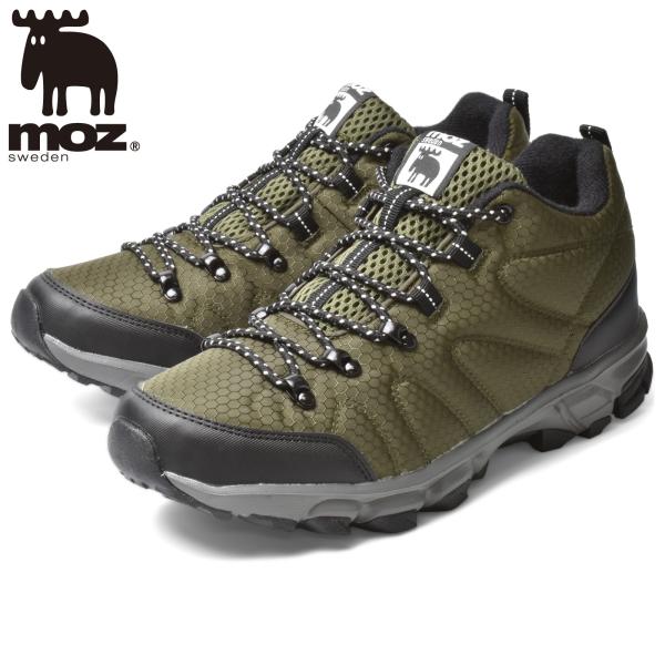 トレッキングシューズ moz モズ 軽量 防水 メンズ 低反発 アウトドア ハイキング キャンプ ブラック ネイビー カーキ 靴 2277 :moz-2277:靴工房あきまい - 通販 ...