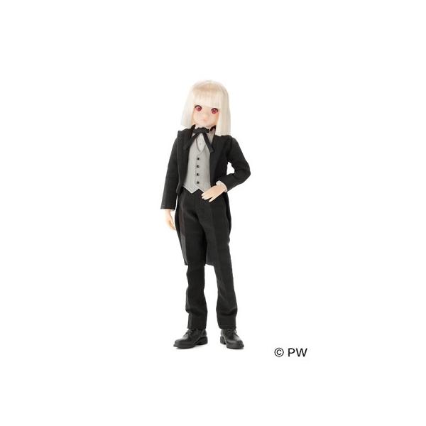 『洋館のruruko boy』・「洋館のruruko girl」は、しゅっとしたテイルコート　のrurukoです。内容物：ruruko本体、テイルコート、ベスト、リボンタイ　　　　付きシャツ、スラックス、メンズワークブーツ。・全高：約23c...