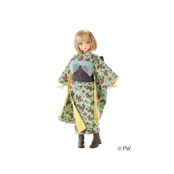 『CCSgirl 26干支 ruruko 午』・午年にちなんだ馬柄の着物をカジュアルに着こなした　「CCSgirl 26干支 ruruko 午」です。・内容物：ruruko本体、振袖、ベルト付き作り帯、　　半襟付き肌着、帯揚、補正付き伊達締...