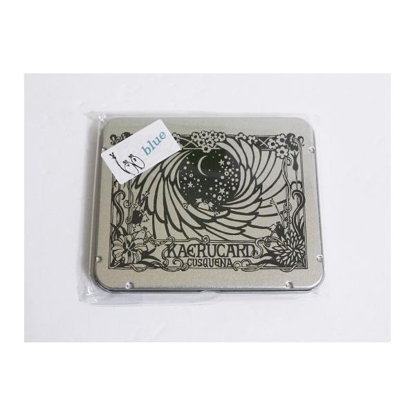 『カエルカード  ブルー』　著者：アトリエ・クスケーニャコンパクトサイズで持ち歩きにも便利。気が向いた時にサッと引いてみることができます。前向きな気持ちで一日を過ごすことが出来る、気軽に、楽しんで、どなたでも楽しめるオラクルカードです。内容...