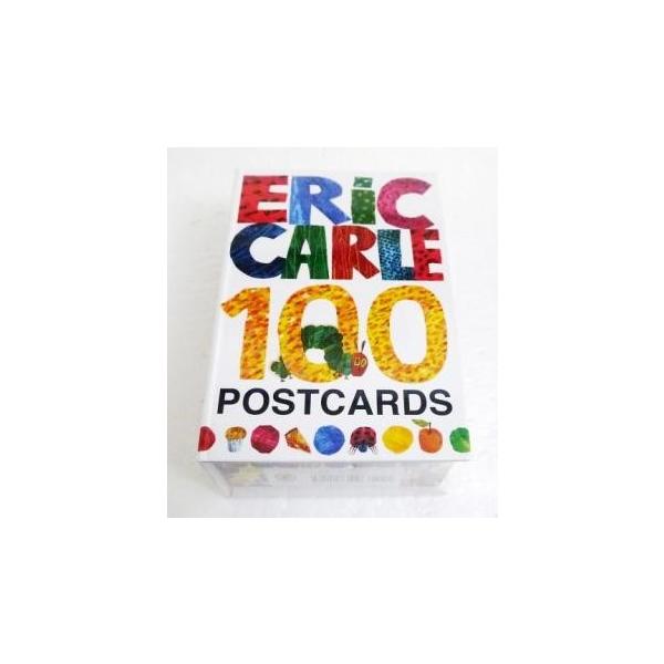 「Eric Carle: 100 Postcards」・絵本作家 エリック・カールのポストカードがたっぷり　なんと100枚も入った、豪華BOXセット。・100枚100柄、すべて柄が違います！！・BOXサイズ：17×11.5×6cm・puff...