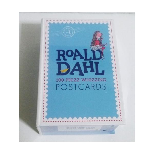 「ロアルド・ダール ポストカード100枚入りBOXセット」　Roald Dahl 100 Phizz-Whizzing Postcards・イギリスの小説家ロアルド・ダールの作品が　ポストカードになりました。・100枚100柄、すべて柄が違...