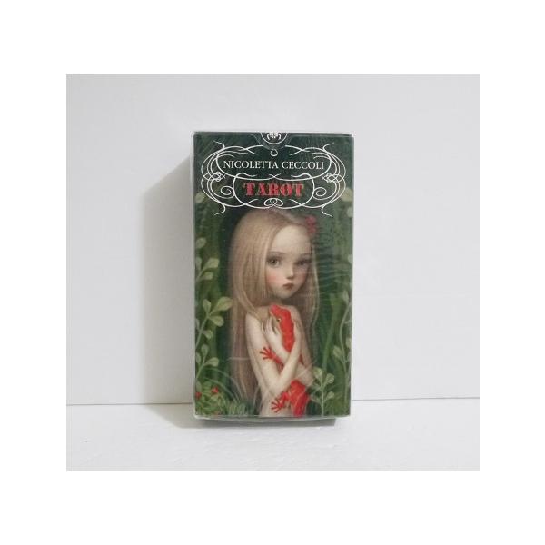 英語版 「チェッコリ タロット Ceccoli Tarot Deck」 　ニコレッタ・チェッコリ、ロ・スカラベオ：著・サイズ：69 x 125 x 30mm ・言語：英語未開封新品です。発送はクリックポスト198円を予定しております。