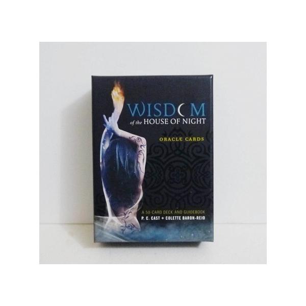 英語版 『Wisdom of the House of Night Oracle Cards オラクルカード』　コレット バロン-リード・カード：50枚　　・ガイドブック・言語：英語未開封新品です。発送はレターパック510円を予定しております。
