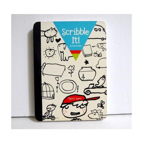 輸入「五味太郎 らくがきポストカードブック Scribble It!」・五味さんのイラストとコメントをヒントに　らくがきすればオリジナルカードが完成。　絵心いらず、遊び心で作るポストカード。　　・カード数：30枚　　・言語：英語未使用品です...