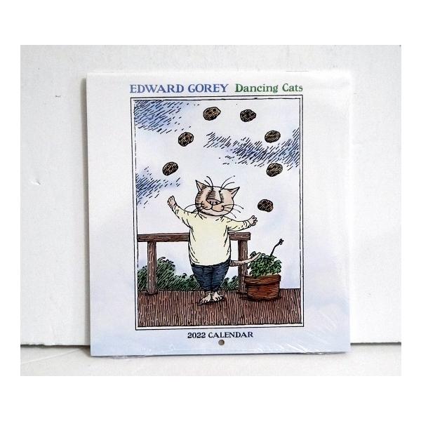 輸入「エドワード・ゴーリー ミニカレンダー 2022」『Edward Gorey』月めくり形式で、下部に日付の有るデザインです。18cm×16.5cm。 2022年　1月〜12月まで。未開封新品です。発送はゆうメール160円を予定しております。