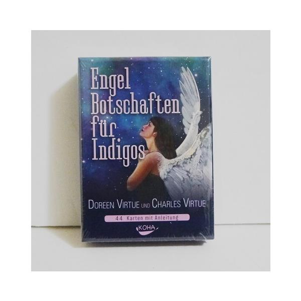 輸入版 『Engel-Botschaften fur Indigos インディゴエンジェルオラクルカード』　ドリーン・バーチュー：著・困難をものともせず切り開いていく　パワフルなエネルギーに満ちたメッセージは　「モチベーションを上げたい！」...