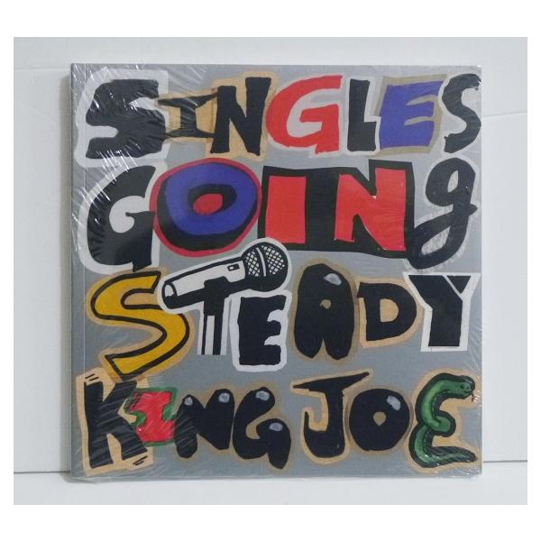 『SINGLES GOING STEADY 画集』　キングジョー：著・キング・ジョー初の画集! 　96粒の涙と汗とよだれ!・この本は彼の、音楽にインスパイアされた200枚の　ドローイングから選りすぐりの96枚を集めたもの。・ポスカで描かれた...