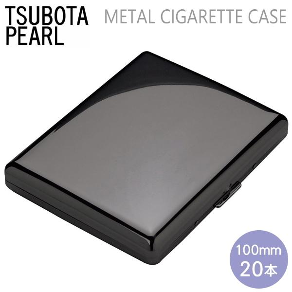 METAL CIGARETTE CASEカジュアルでスタイリッシュなメタル製のシガレットケースです。ボタンを押すとフタが跳ね上がるバネ式の構造CASUAL METAL 20 Black Nickel Planeカジュアルメタル20ブラックニ...