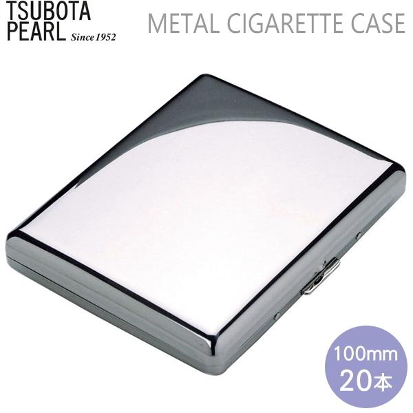 CASUAL METAL CIGARETTE CASEカジュアルでスタイリッシュなメタル製のシガレットケースです。ボタンを押すとフタが跳ね上がるバネ式の構造カジュアルメタル20ニッケルプレーン100ミリサイズのタバコを2段に20本収納できま...