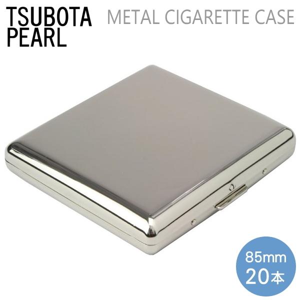 CASUAL METAL CIGARETTE CASEカジュアルでスタイリッシュなメタル製のシガレットケース。ボタンを押すとフタが跳ね上がるバネ式の構造です。カジュアルメタル20（85mm）ニッケルプレーン85ミリサイズのタバコを片面10本...