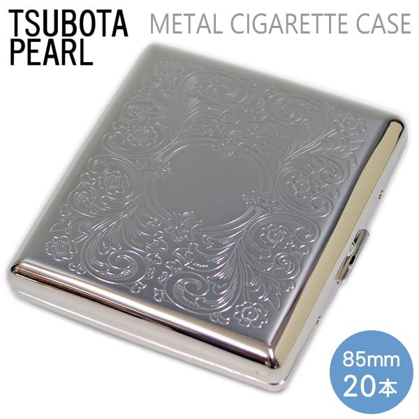 CASUAL METAL CIGARETTE CASEカジュアルでスタイリッシュなメタル製のシガレットケースです。ボタンを押すとフタが跳ね上がるバネ式の構造。■SPEC用途：シガレットケース容量：85ミリサイズ×20本開口部：バネ式素材：鉄...