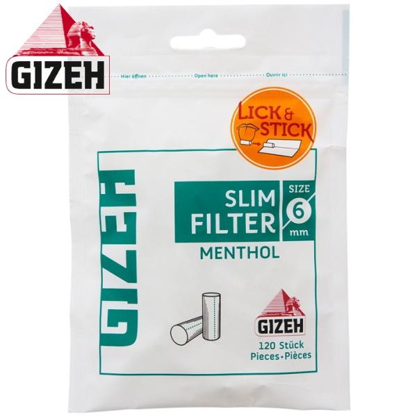 GIZEH FILTERギゼ スリム メンソール フィルター1920年に誕生し、世界の手巻き愛好家から愛されるドイツの老舗ブランド "GIZEH ギゼ"の手巻きタバコ用フィルターです。120個入りMade in France