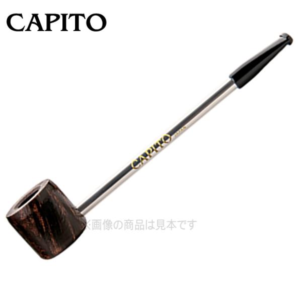 CAPITO「パイプで一服！」をコンセプトに造られた、シガレット1本分のタバコが入るブライヤーパイプです。シャグタバコ（刻み幅の細いたばこ）もおいしく味わえます。お買い求めの前に・・・こちらのパイプは、廉価で販売可能な質の木を使用しており、...