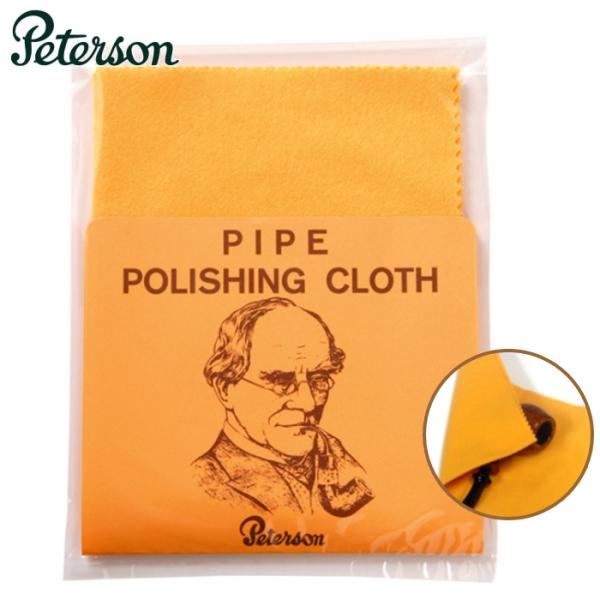 Peterson PIPE POLISHING CLOTH パイプを磨きあげるための艶出し専用クロス（布）です。艶出し効果の高いシリコンが含まれております。ボウルと吸い口の両方に使用可能です。 使用方法 1.最初に別の布でパイプの汚れを落と...