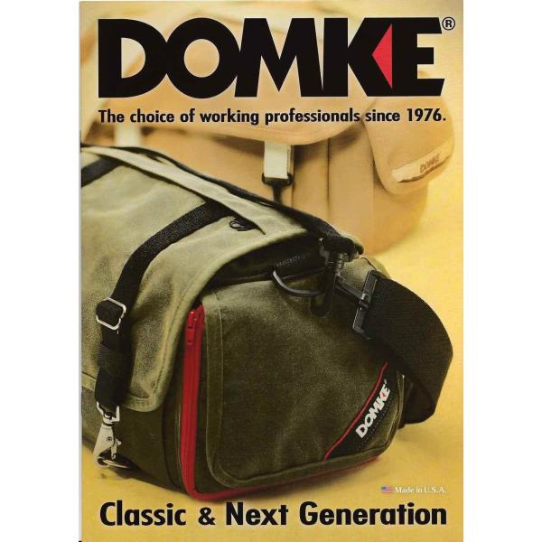 ドンケ DOMKE の 総合カタログ(未使用美品)です・A4版 全14頁・メール便 発送可能商品です。