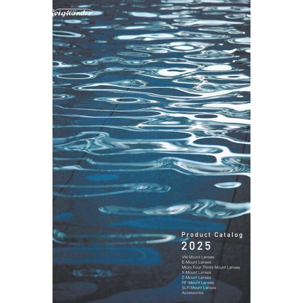 フォクトレンダー VOIGTLANDER の 総合カタログ/2025(未使用美品)です・A4版 全39頁・メール便 発送、可能商品です。