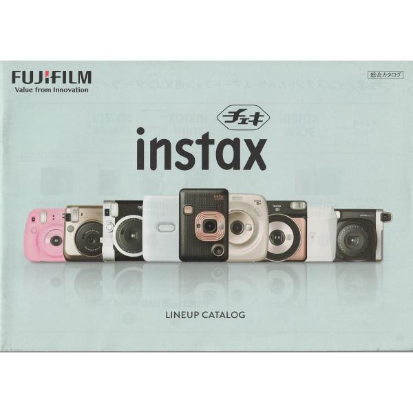 フジフイルム Fuji チェキ /instax ラインアップ カタログ(総合)/2019.10(未使用美品)です・B6版(148×210)mm  全33頁・メール便 発送、可能商品です。