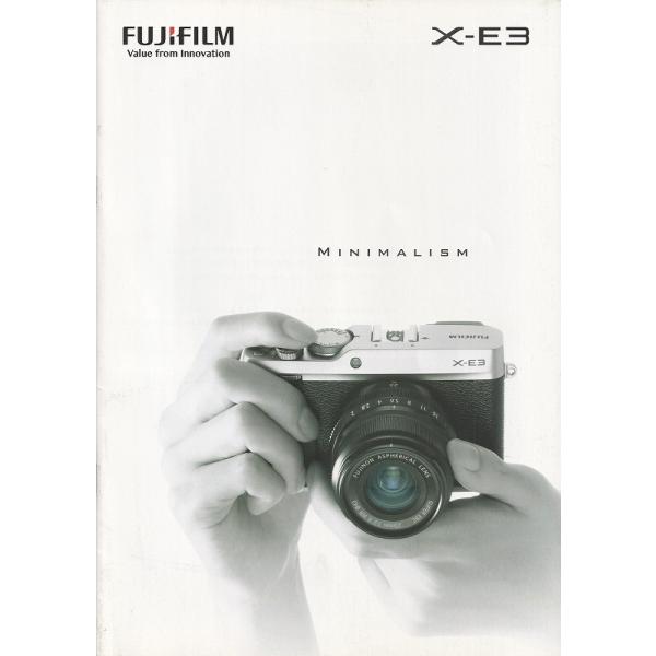 フジフイルム Fujifilm X-E3 の カタログ /2017.9(未使用美品)です・A4版 全22頁・表紙 経年保管による黄ばみ多少あります。・店印ナシ・メール便 発送、可能商品です。
