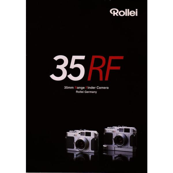 ローライ Rollei 35RF の カタログです(未使用美品)・A4版 全6頁・メール便 発送可能商品です。