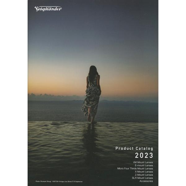 Voigtlander フォクトレンダー の 総合カタログ/2023(未使用美品)・A4版 全31頁・メール便 発送、可能商品です。