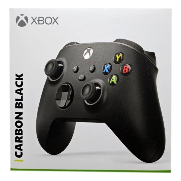Xbox ワイヤレス コントローラー カーボン ブラック QAT-00006概要：Xbox Series X|SやPC対応の純正ワイヤレスゲームコントローラーです。特徴：ハイブリッド方向パッド搭載／シェアボタン搭載／滑りにくいテクスチャ加工...