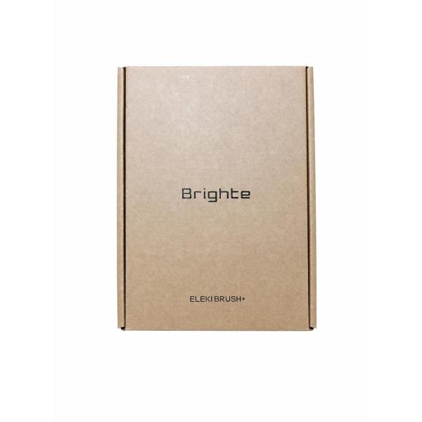 概要：Brighteのブラシ型美顔器。顔・頭皮・全身のケアに使えるモデルです。特徴：EMS、RF、赤青LEDを搭載し、部位に応じて切り替えて使えます。特徴：本体サイズH180×W47×D35mm、重さ約170gの充電式です。用途：洗顔後や入...