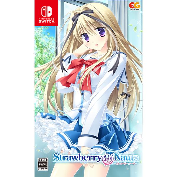 Strawberry?Nauts Switch版  本作はエンターグラムより2022年1月27日発売されたNintendo?Switch用恋愛アドベンチャーゲームです。  舞台は全寮制の学園島「五光館学園」、主人公・羽戸晴太郎が巻き込まれる...
