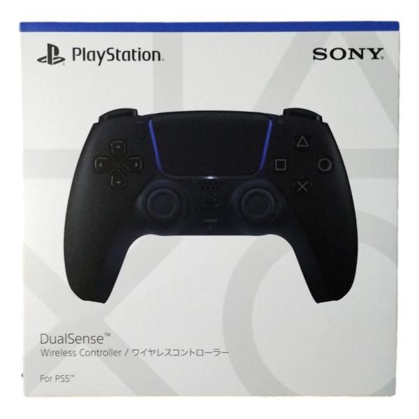 DualSense ワイヤレスコントローラー ミッドナイト ブラック CFI-ZCT1J01 PS5純正概要：PS5対応の純正ワイヤレスコントローラー。臨場感ある操作体験を楽しめます。特徴：ハプティックフィードバック対応／アダプティブトリガ...