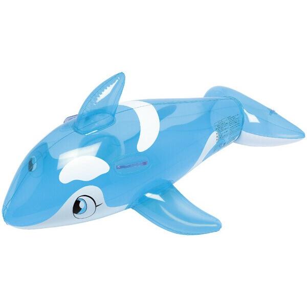 イガラシ ミニシャチフロート（ブルー） 130×83cm（FRV?171V）  人気のシャチデザインを採用した大型フロートで、リアルでかわいい見た目が魅力です。  サイズは約130×83cmで、子どもから大人まで乗れるゆったり設計（対象年齢...