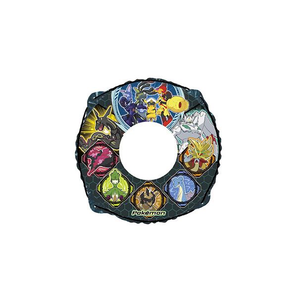 ポケモン うきわ 70cm AHE-70L イガラシ 子供用 浮き輪 ロープ付き概要：人気キャラクター「ポケットモンスター」デザインの70cm浮き輪です。特徴：内周約95〜100cm、ロープ付きで持ちやすく、楽早くうき栓で空気の出し入れも簡...