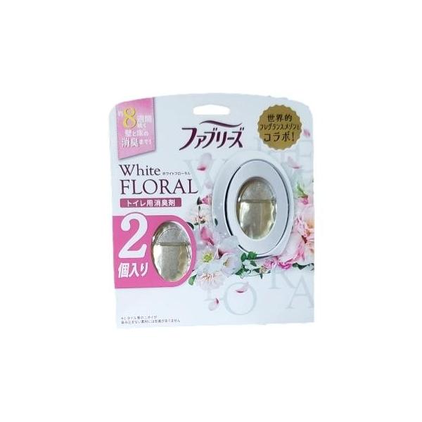 ファブリーズ W消臭 トイレ用消臭剤 ホワイトフローラル（6.3mL×2個）概要： P&amp;G（プロクター＆ギャンブル）製のトイレ用消臭剤。ホワイトフローラルの香りで、トイレ空間のイヤなニオイを抑える仕様。JANコード 49871762...