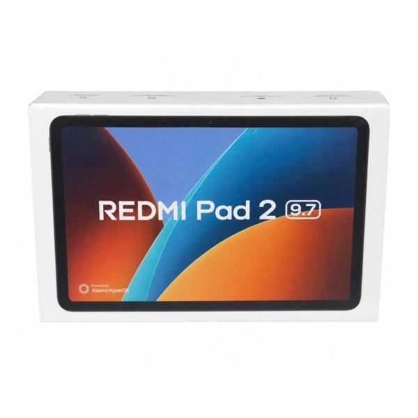 概要：Xiaomiの9.7インチAndroidタブレット。4GB+64GB、グラファイトグレー、軽量ボディ。特徴：2K解像度の120HzディスプレイとSnapdragon 6s 4G Gen 2を搭載。特徴：内蔵ストレージ64GB、メモリ4...