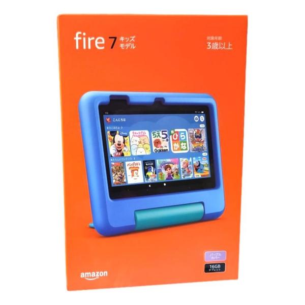 Amazon Fire 7 キッズモデル 16GB (パープル)概要：7インチディスプレイのキッズ向けタブレット。Fire OS搭載でタブレット入門に最適なモデルです。特徴：7型IPSタッチスクリーン／16GBストレージ・2GB RAM／W...