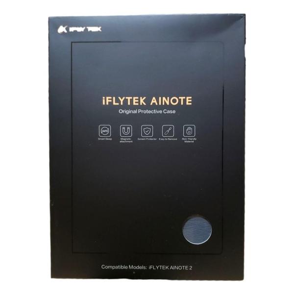 iFLYTEK AINOTE2CASESL（8885021670119）概要：iFLYTEK（アイフライテック）製「AINOTE 2」電子ペーパー端末用のオリジナル保護ケース（スレートグレー）。耐久性の高いPUレザー素材を採用し、日常使用か...