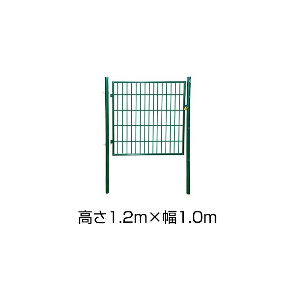 軽量・丈夫な簡易門扉！支柱は2本とも「簡単金網フェンス改良型」がかけられるよう、フックが設置してあります。扉と支柱の間隔は、六角ボルトの位置を変更することで調整可能。きっちり計測して設置しても、数センチ間隔が開いてしまった経験がある方でも、...