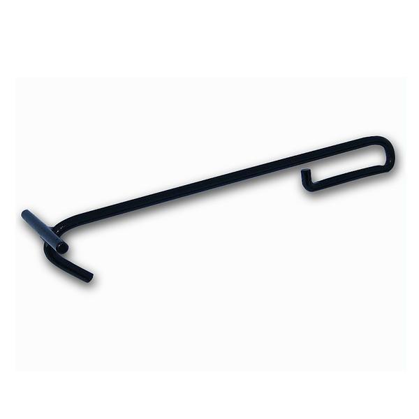 熱くなったダッチオーブンのフタなどを持ち上げるのに便利です。てこの原理で持ち上げるので、普通に吊り下げて持つよりも負担がかかりません。加熱中のダッチオーブンにセットしたままですと熱くなりますのでご注意下さい。・サイズ：全長32cm・重量：0...