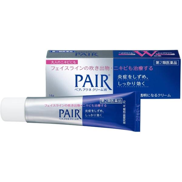 皮膚の薬,ニキビ,にきび,クリーム,ペアアクネ,第二類医薬品,ペアアクネクリームW 24g