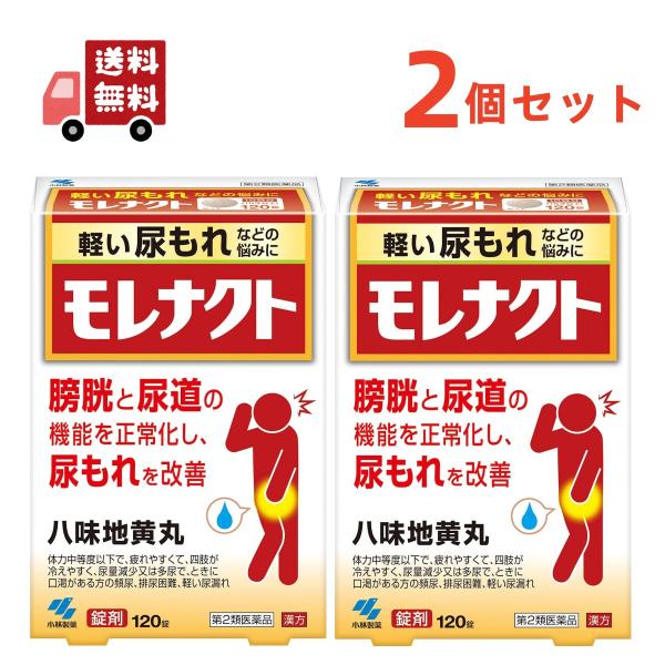 ●くしゃみ・せきをした時、トイレの後などの軽い尿もれを改善する漢方薬です●漢方処方「八味地黄丸（はちみじおうがん）」が、膀胱と尿道の機能を正常化し、尿もれを治します