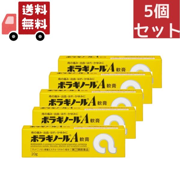 ボラギノールA軟膏/チューブ/痔の痛み・出血・はれ・かゆみ