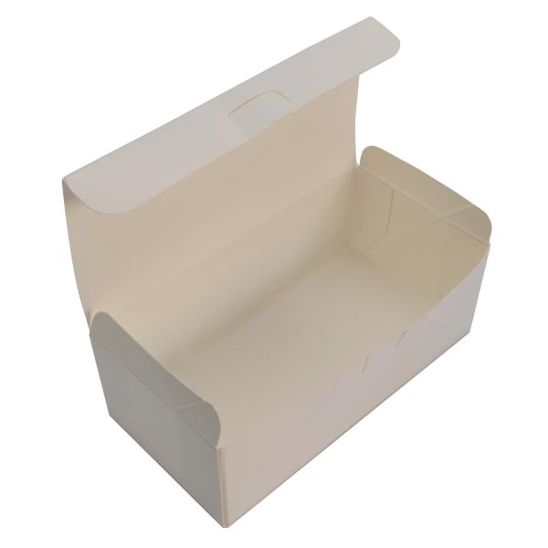 - 商品情報 -<br>ワンタッチ式の和菓子紙箱です。<br>完成品を写真で載せてますが実際は平積みのセット商品になります。<br>サイズ：W128xD64xH45mm<br>材質：紙<...