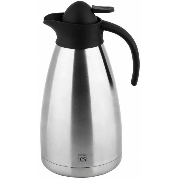 CS-KOCH SYSTEME（コッホシステム）COTTBUSシリーズの真空二重ステンレスジャグです。シンプルで洗練されたデザインと優れた保温・保冷性能を兼ね備え、家庭やオフィス、来客時まで幅広く活躍します。真空二重構造飲み物の温度を長時間...