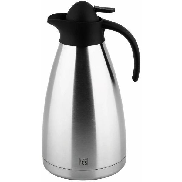 CS-KOCH SYSTEME（コッホシステム）COTTBUSシリーズの真空二重ステンレスジャグです。シンプルで洗練されたデザインと優れた保温・保冷性能を兼ね備え、家庭やオフィス、来客時まで幅広く活躍します。真空二重構造飲み物の温度を長時間...